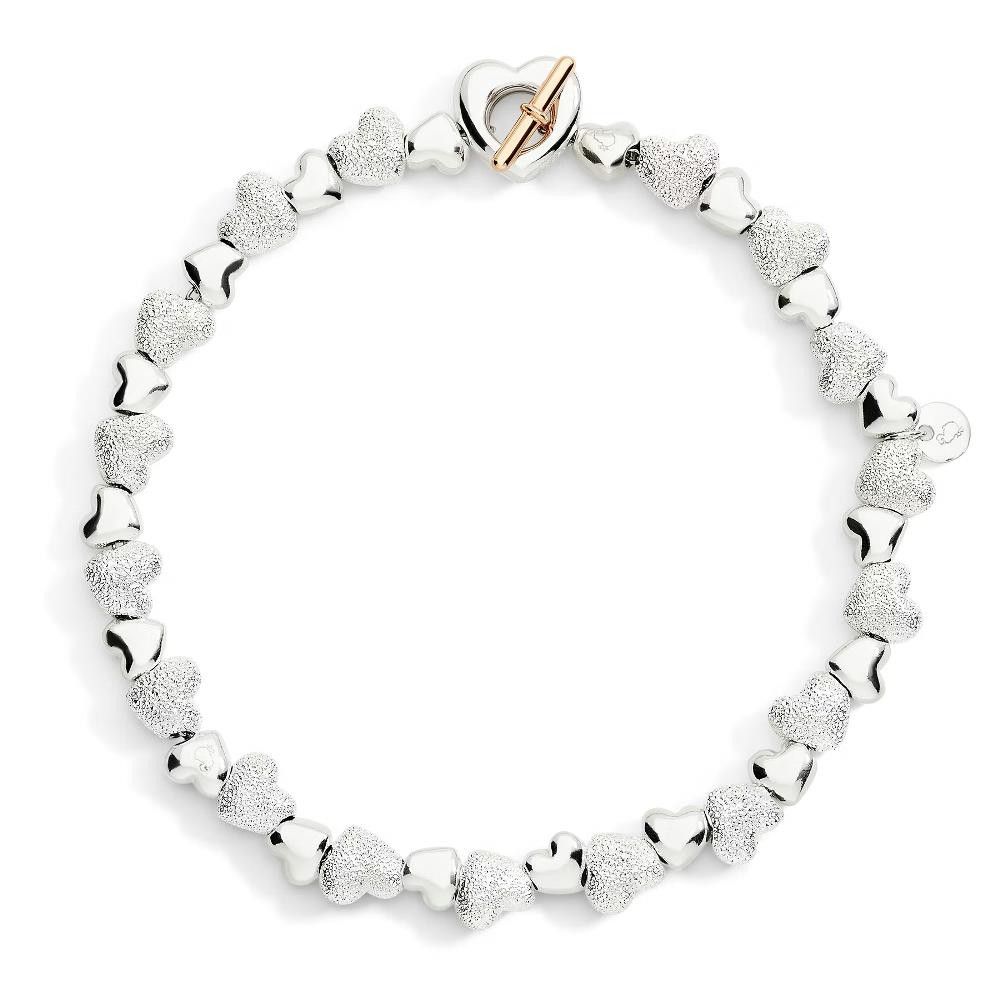 Bracciale Dodo Cuore Con Componenti Argento